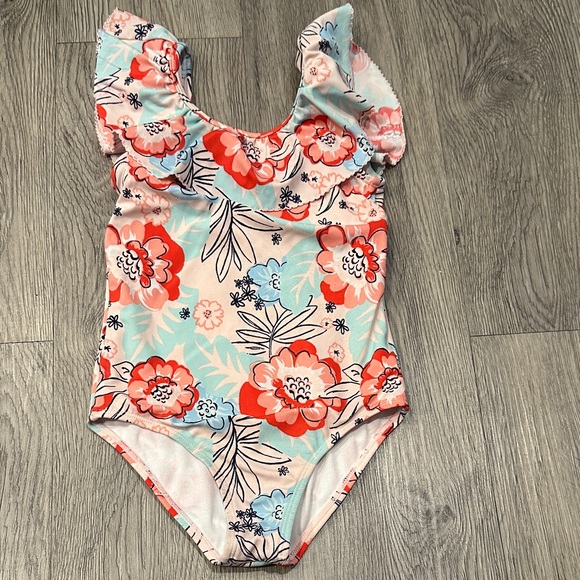 Janie and Jack | Swim | Janie And Jack Kids Swim One Piece Red And Blue ...
